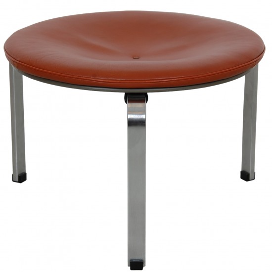 Køb brugt Poul Kjærholm PK-33 i cognac læder